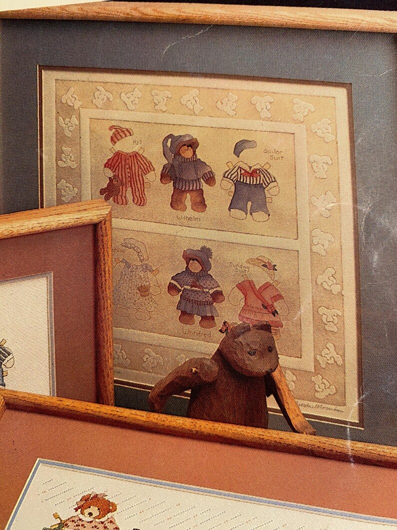 Cricket Designer Series - Paper Doll Bear, Toys - Counted Thread Cross ...