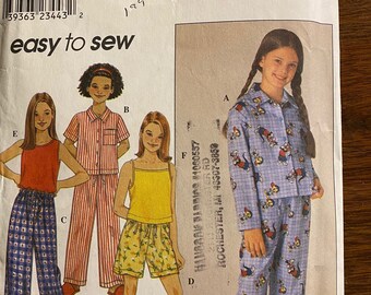 1940s Vintage Sewing Pattern Mccalls 5021 Girls Two Piece - Etsy