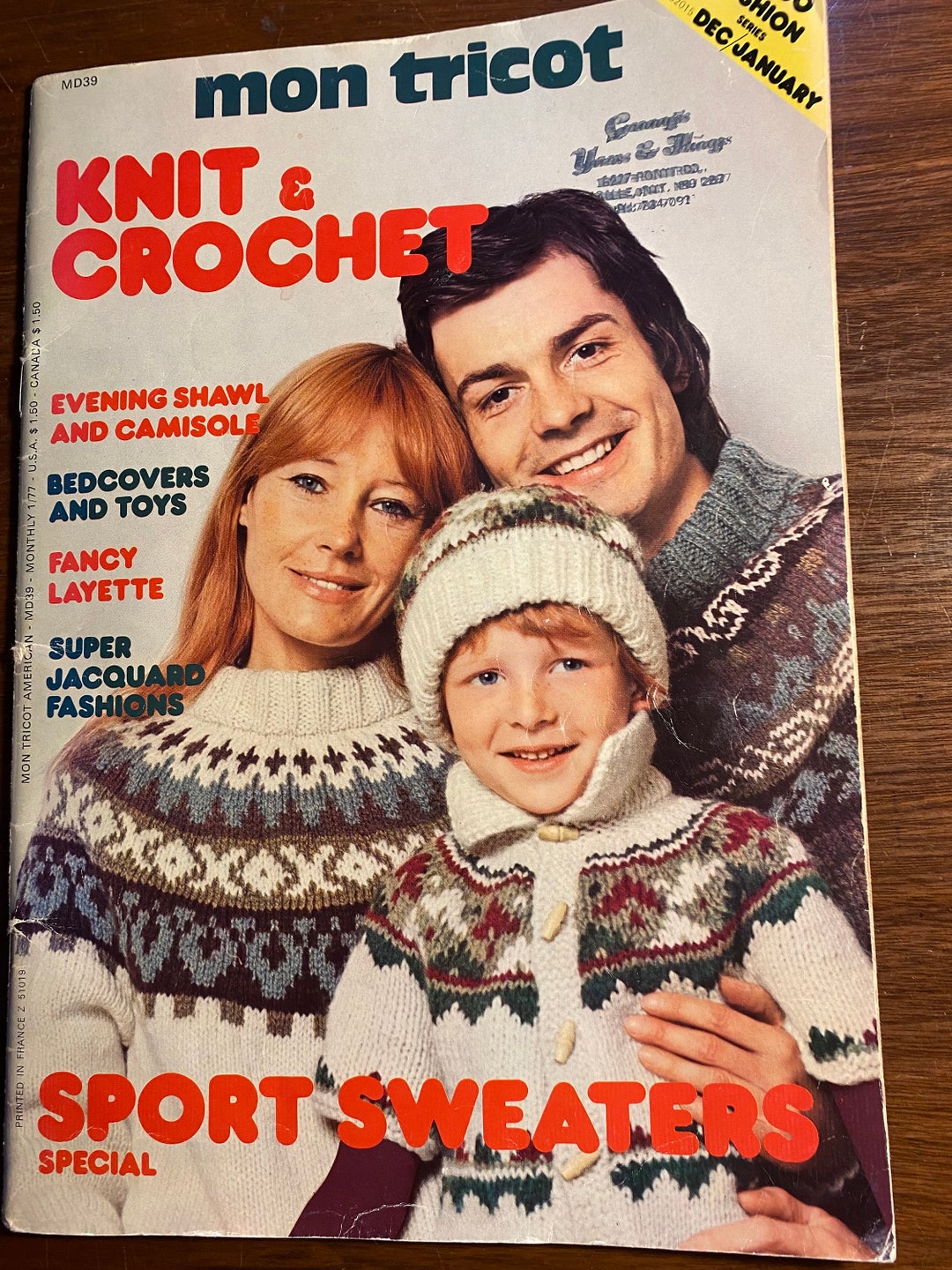 Mon Tricot - Knit / Crochet Lyette, Toys, Sweater, Fashion for Children ...
