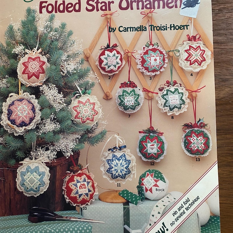 Folded Star Pattern Pillow - Etsy