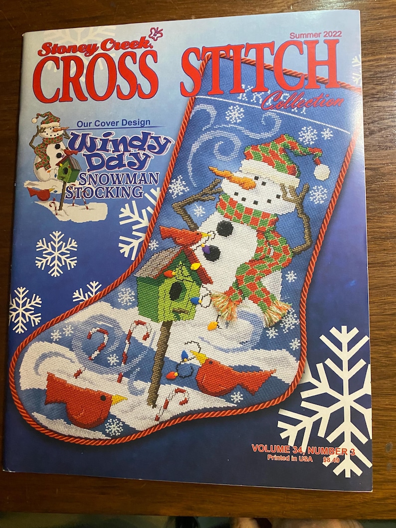 Stoney Creek Cross Stitch Magazine - Summer 2022 - Embroidery, Windy ...