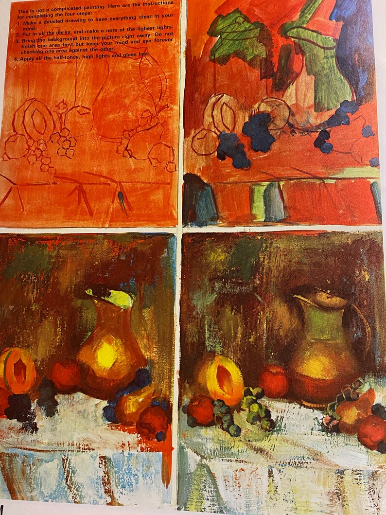 Claretta White Paints Still Life: How to Walter Foster | Etsy