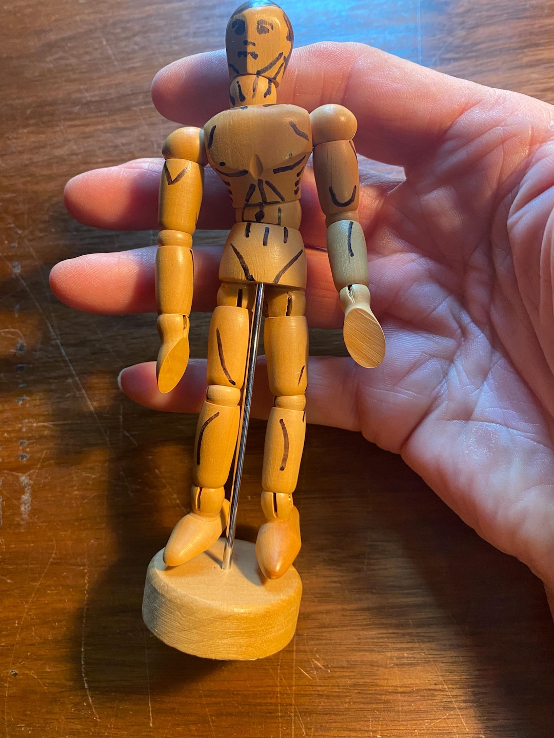 Posable Small 6" Human / Artist's Mannequin / Manikin / Lay Figure - on ...