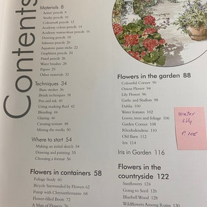 Drawing Painting Flowers With Coloured Pencils Trudy Friend 2014 Art ...