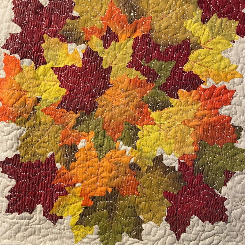 Autumn Leaves Quilt - Etsy