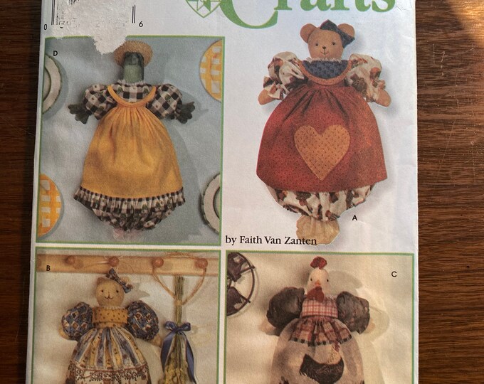 Plastic Bag Holder - Simplicity 8238 Pattern - Faith Van Zanten - 1998 ...