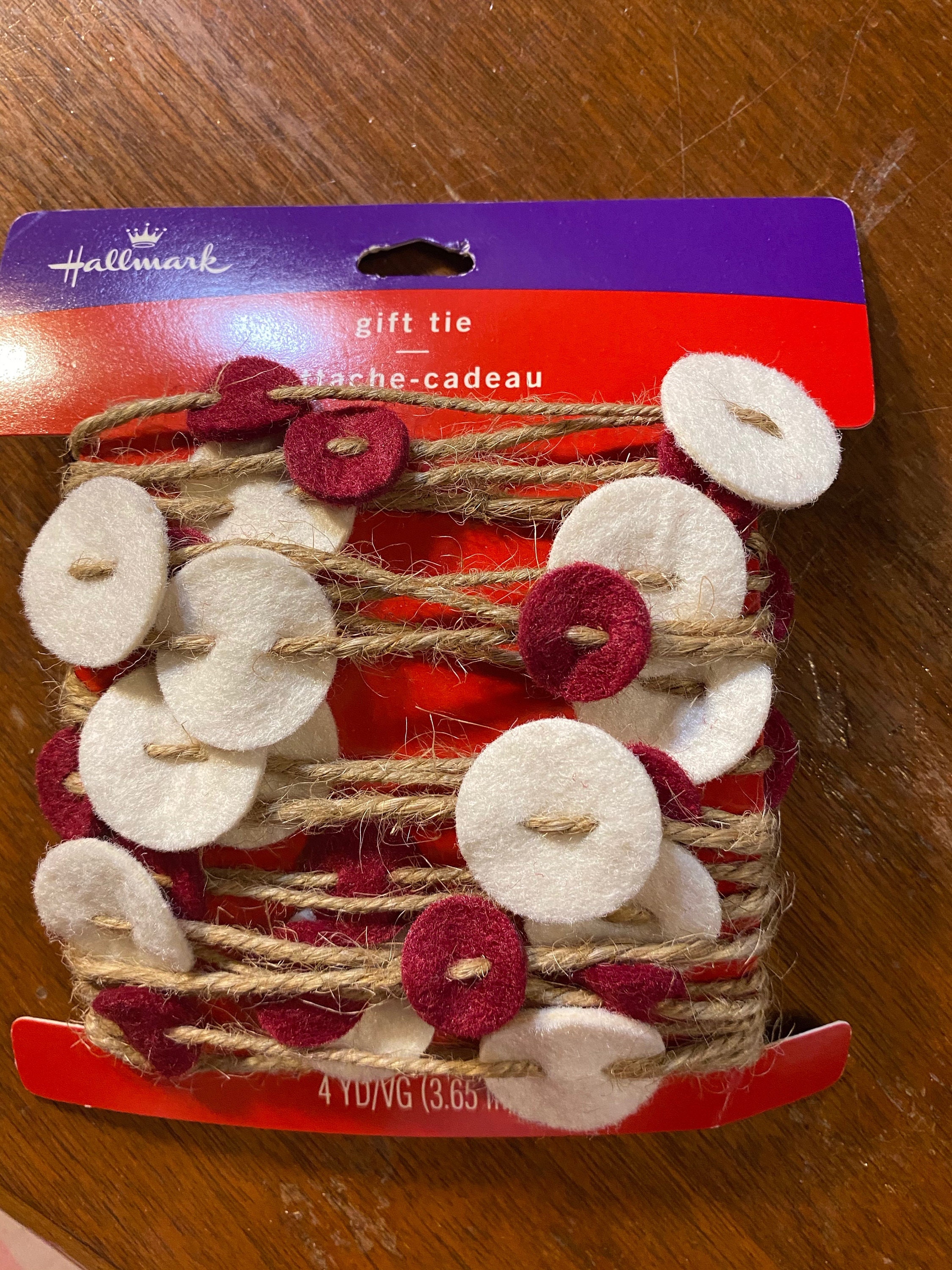 4 Packages of Gift / Package Ties Gift Wrapping Decoration | Etsy