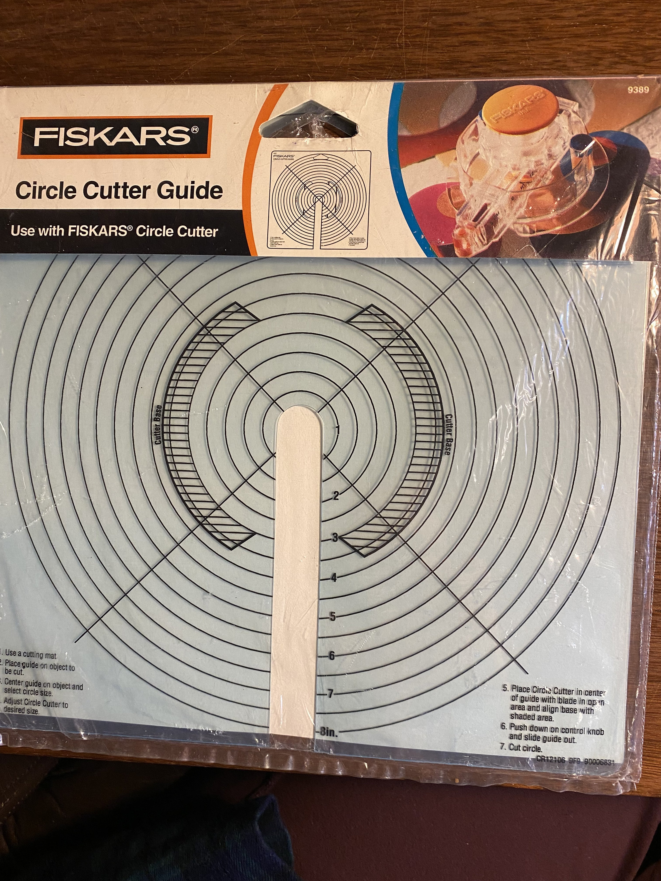 Fiskars Circle Cutter / Paper Punch or Choose Cutter Guide - Crafting ...