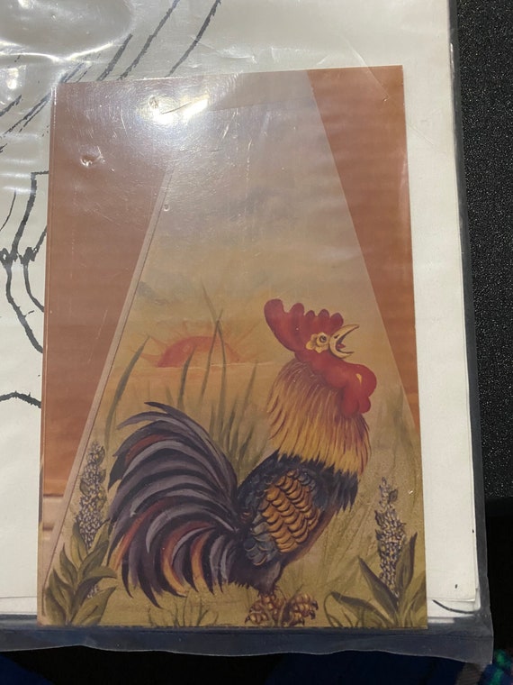 Rooster Tole Painting Patterns