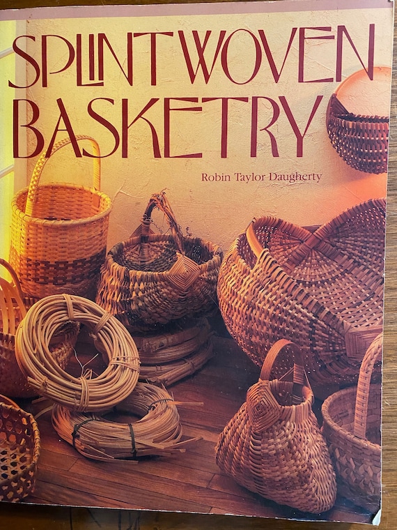 Splintwoven Basketry Robin Taylor Daugherty 1986 Baskets - Etsy