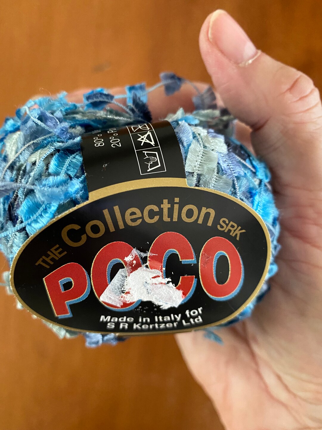 The Collection SRK Poco - Knobby Yarn Fuzzy for Knitting and Crochet ...