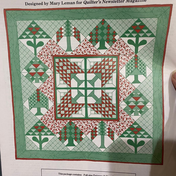 Tree Quilt Block Pattern - Etsy