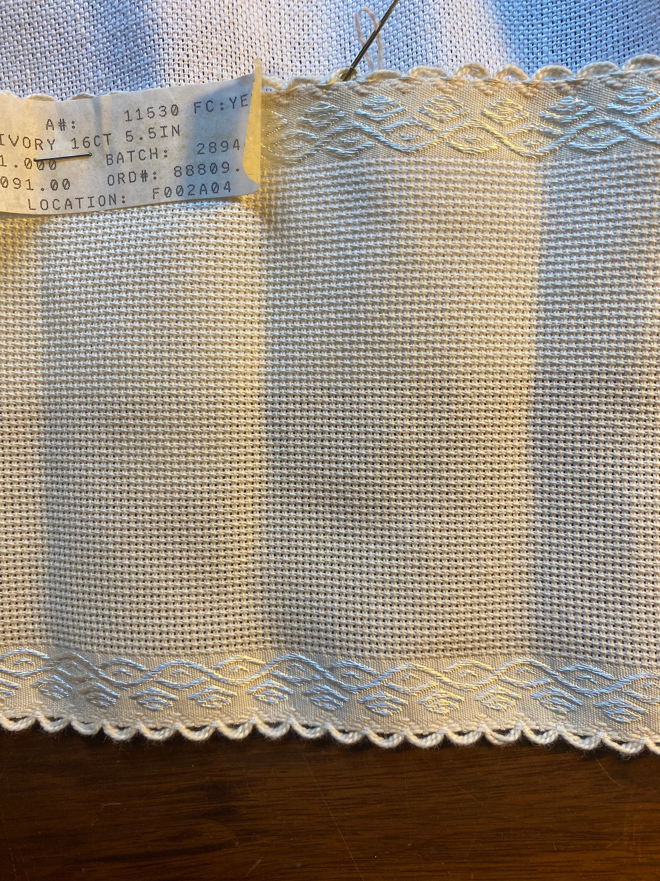 Counted Thread Cross Stitch Fabric by Zweigart, Aida - Needlework ...