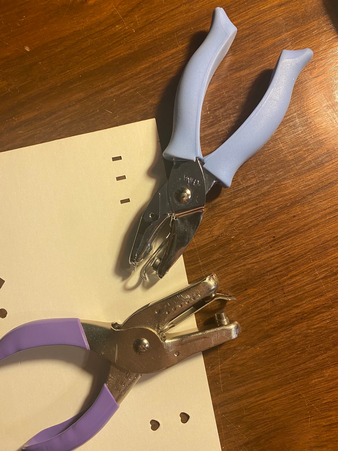 Fiskars Slot or Mcgill Heart Hand Page / Paper / Punch - Cutter ...