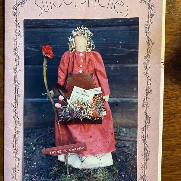 Country Rag Doll - Etsy