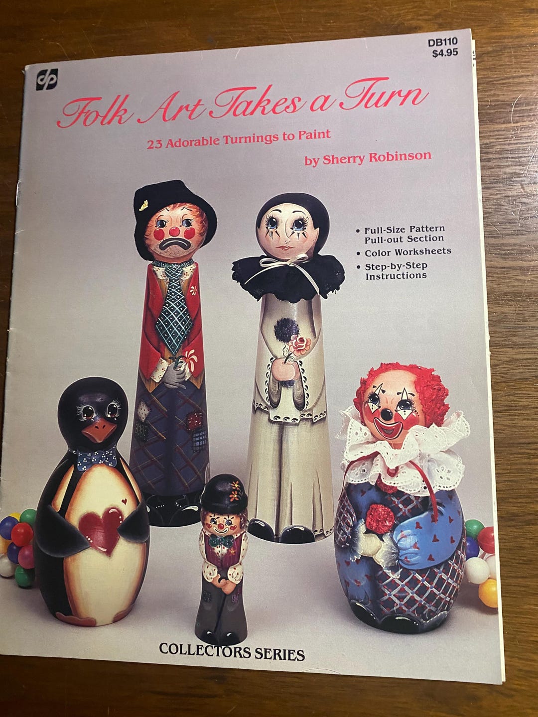 Folk Art Rakes a Turn - Wood Turnings Primitive Doll Designs Tole ...