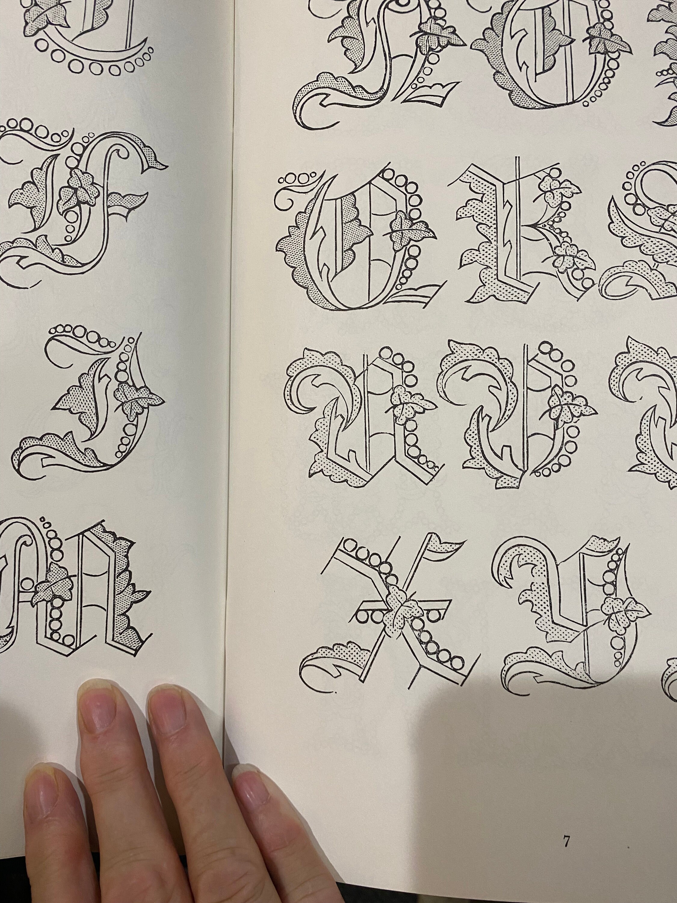 Victorian Alphabets Monograms Names Needleworkers Godey's - Etsy