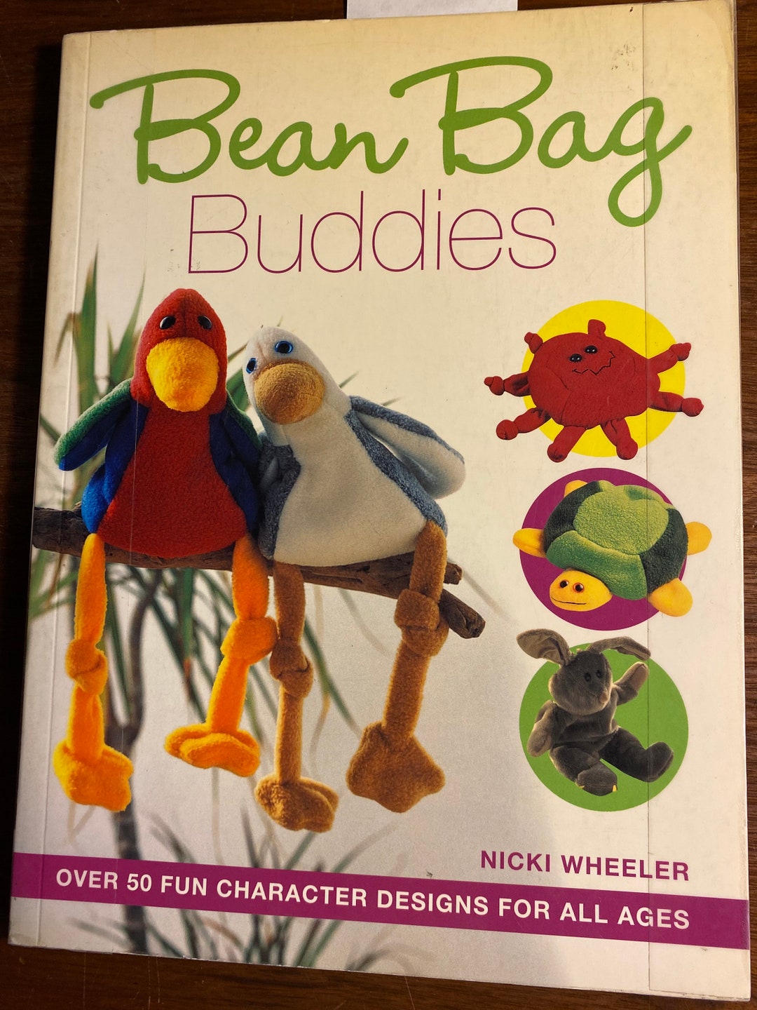 Bean Bag Buddies Toys / Dolls Nicki Wheeler 2007 Full Size Patterns 50 ...