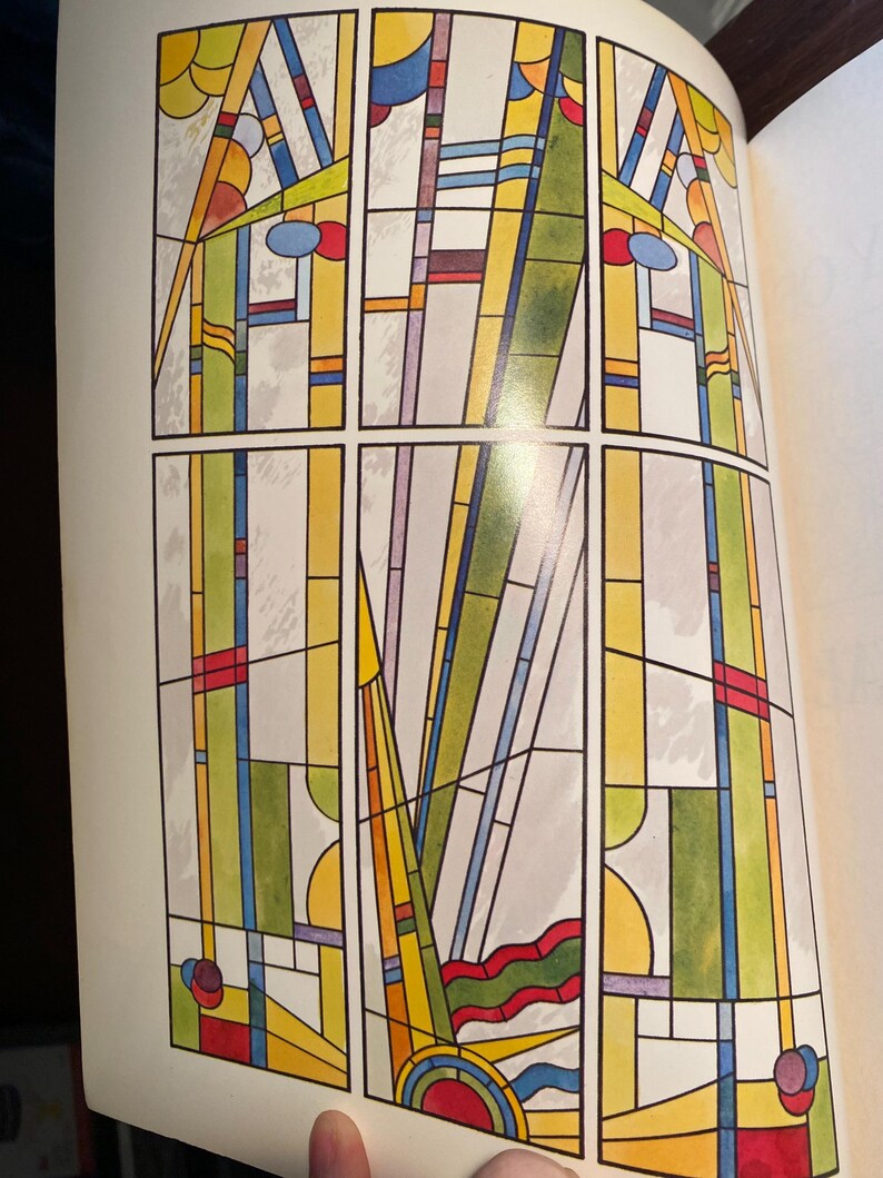 Treasury of Traditional Stained Glass Designs - Pattern Book - Classic ...