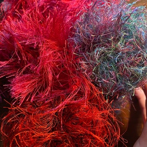 Premier Fuzzy Fun / Fancy Fur Yarn Knitting Crochet - New - 100% ...