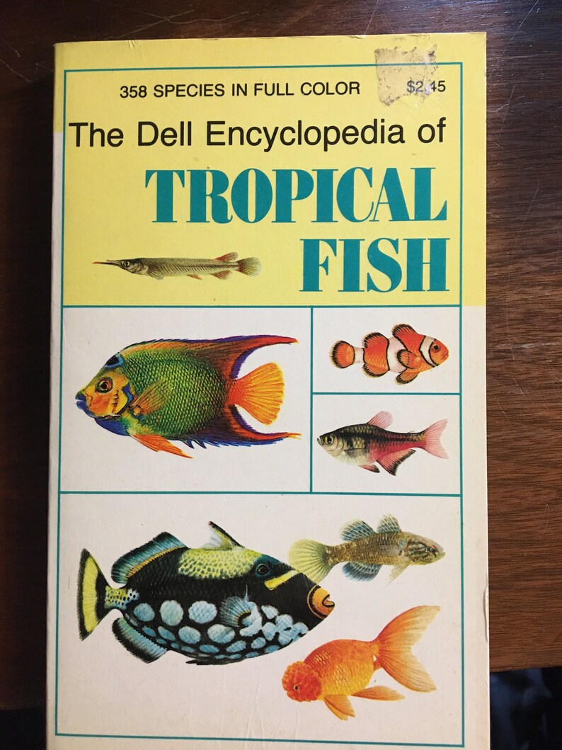 Tropical Fish: Dell Encyclopedia of - Pocket Size Guide for 358 Species ...