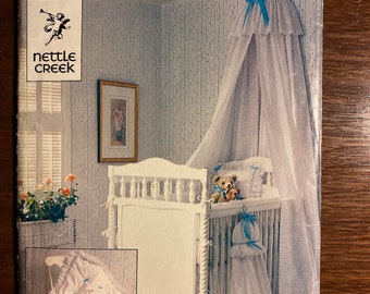 Nursery Set With Baby Quilt, Bumper Pad, Dust Ruffle, Sheets, Diaper ...