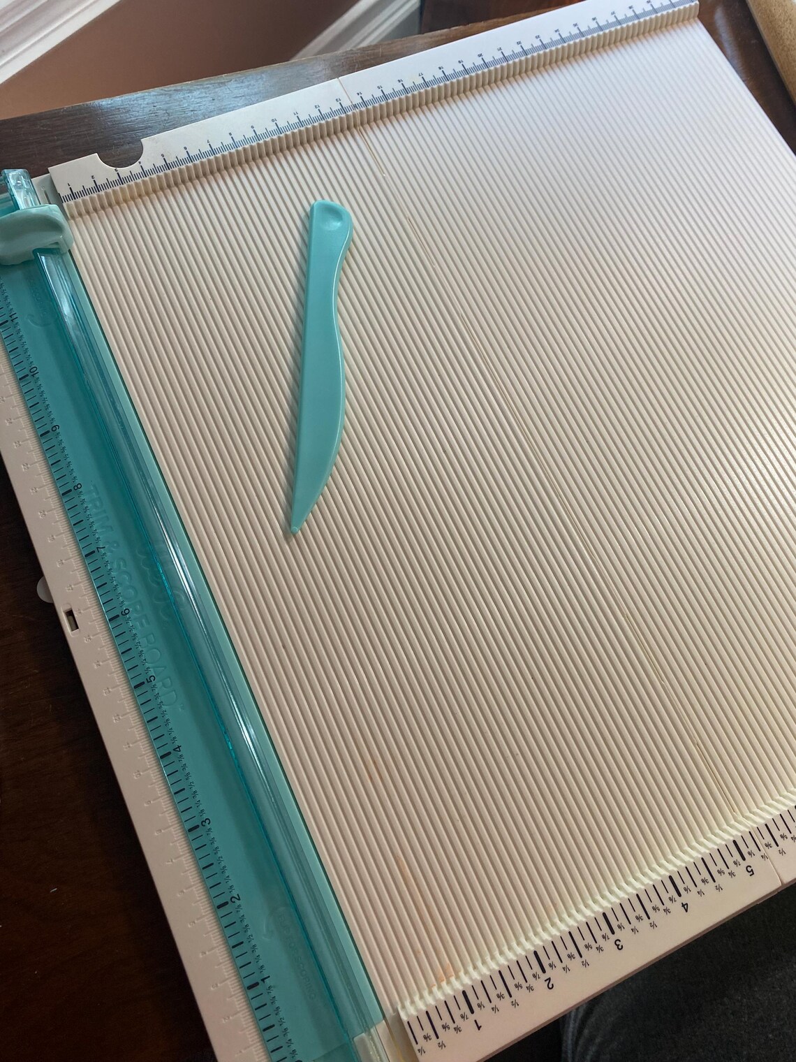 Paper Trim & Score Board - Ruler Blade Trimmer - Cutter Crafting Tool ...