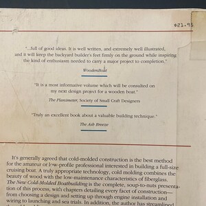 The New Cold Molded Boatbuilding From Lofting to Launching - Reuel ...