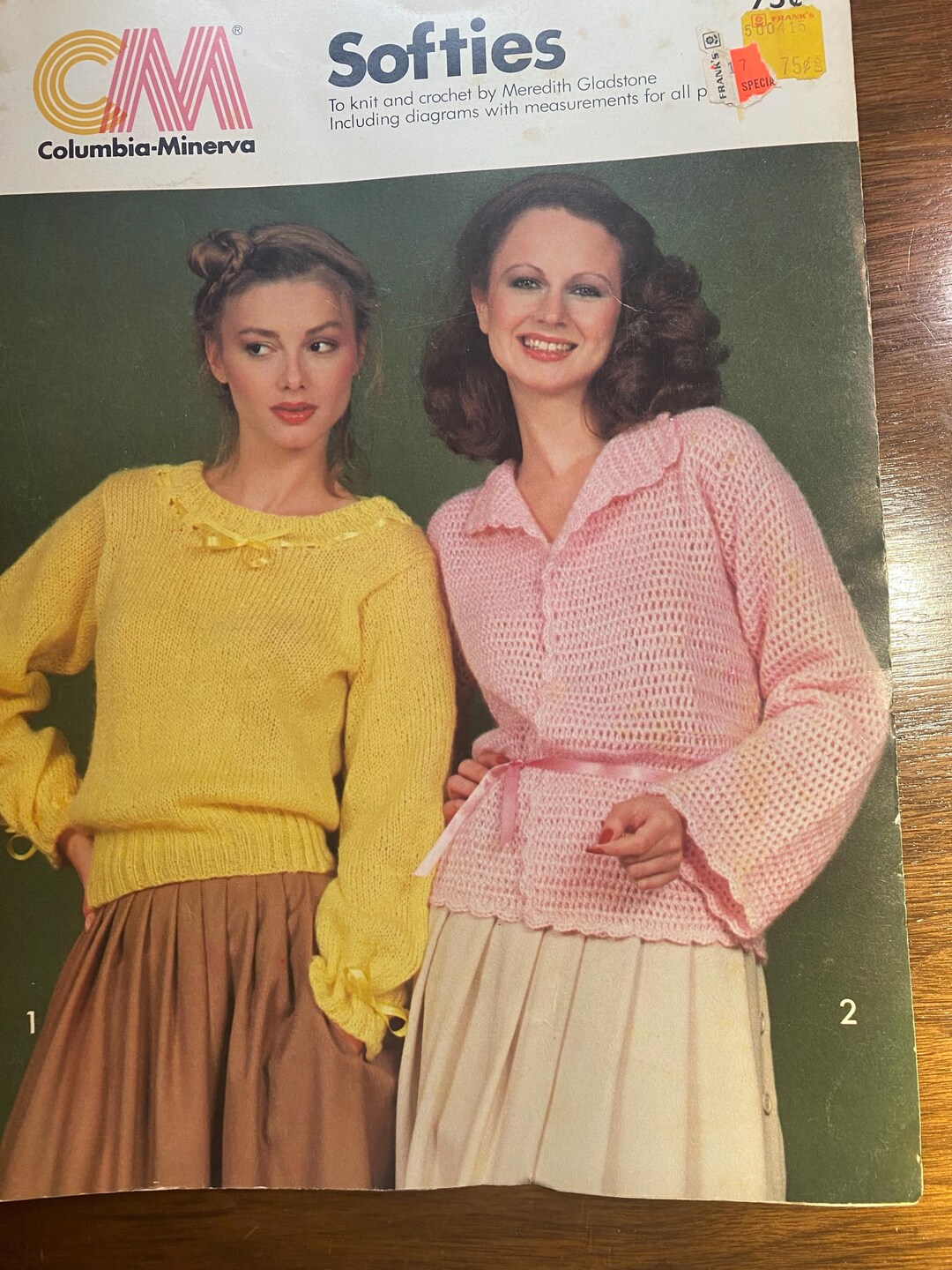 Softies - Sweaters / Vests to Knit / Crochet - Columbia Minerva 2644 ...