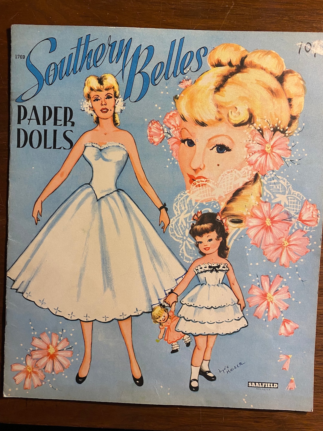 Southern Belles Fashion Paper Dolls - Lynn Kaiser - Saalfield No. 1769 ...