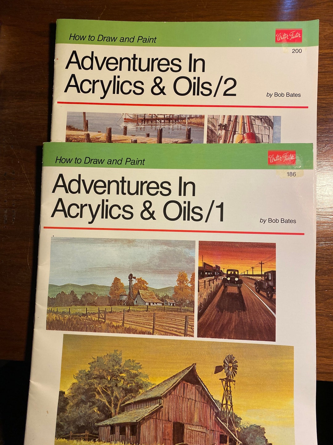 Adventures in Acrylic & Oils Choose 1 0r 2 - Bob Bates - Walter Foster ...