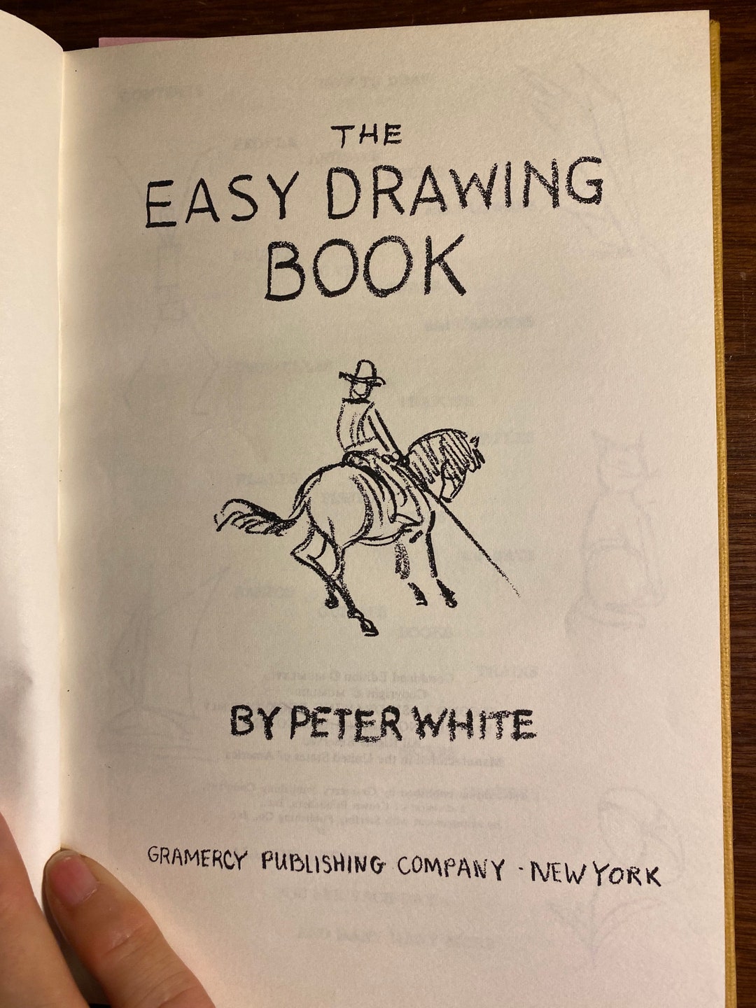 The Easy Drawing Book - Beginning Drawing for Young People: - Peter ...