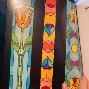Sidelights, Fanlights and Transoms Stained Glass Pattern Book - Classic ...