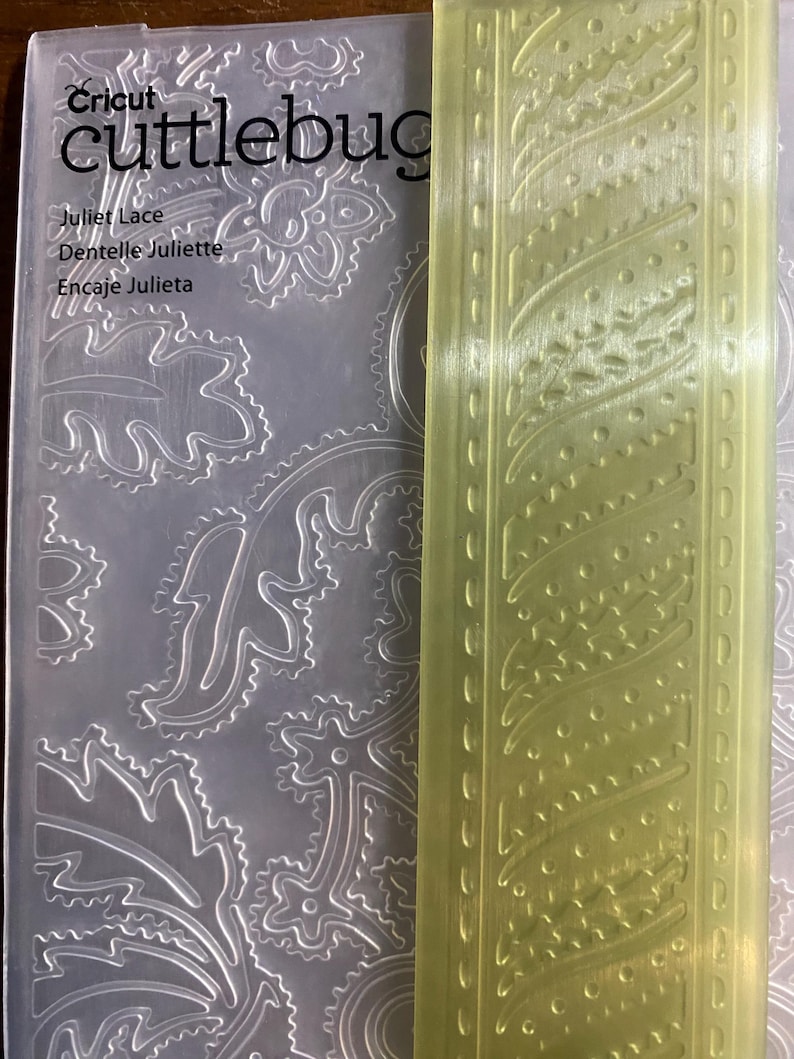 Anna Griffin Circuit Cuttlebug Embossing Folder Lace Pick: Amelie ...
