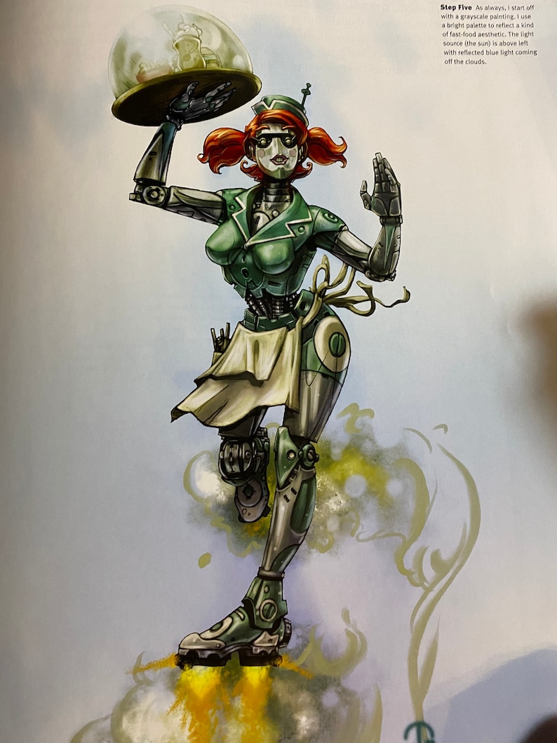 Drawing Science Fiction How to Draw Paint Jacob Glaser - Etsy