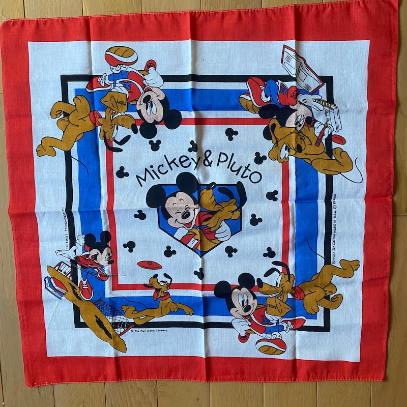 Mickey Mouse Fabric Panel - Etsy