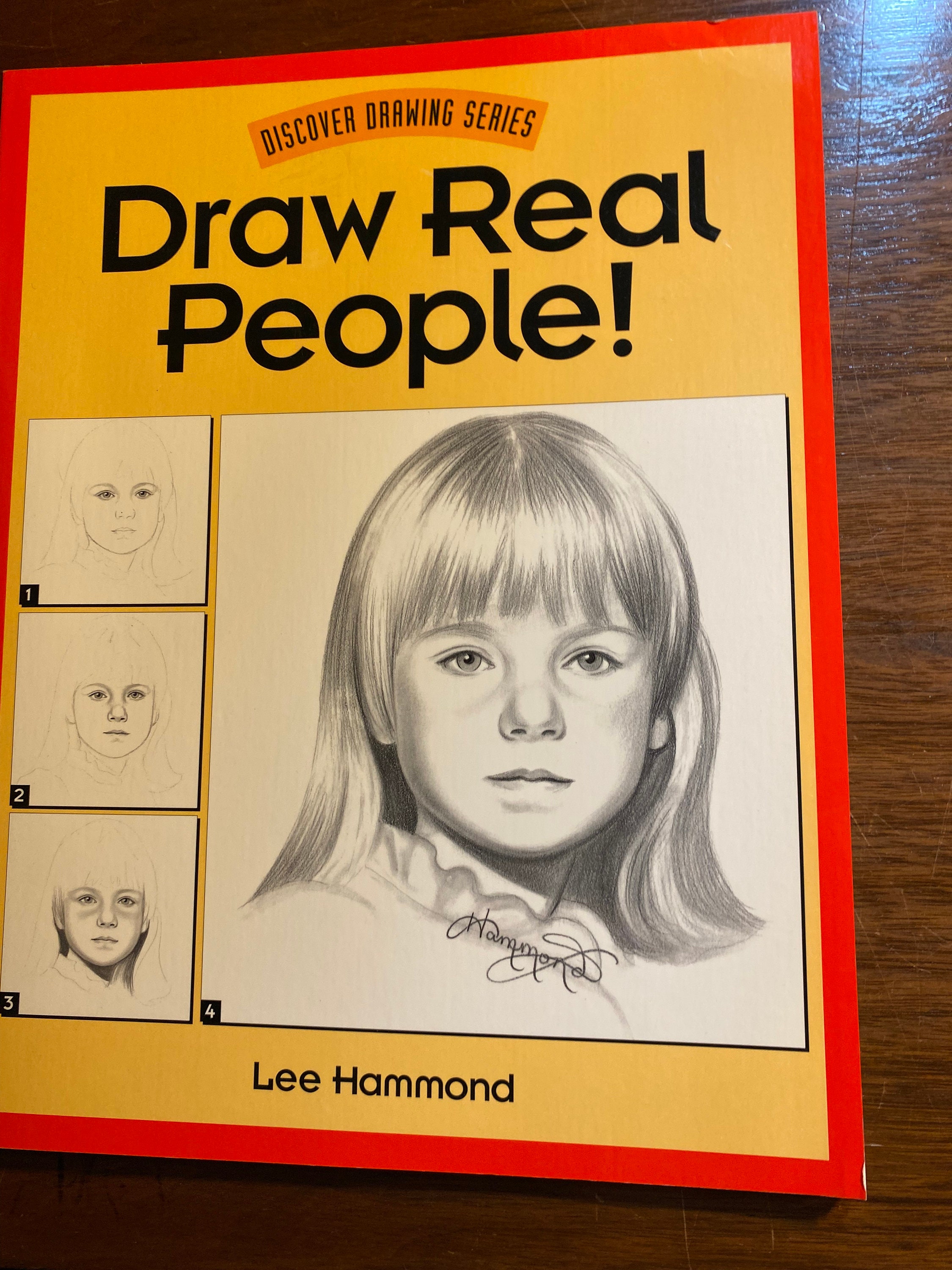 Realistic People Drawings Steps