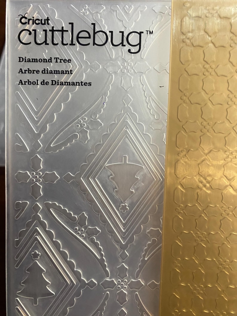 Anna Griffin Circuit Cuttlebug Embossing Folder Christmas Pick: Deer ...