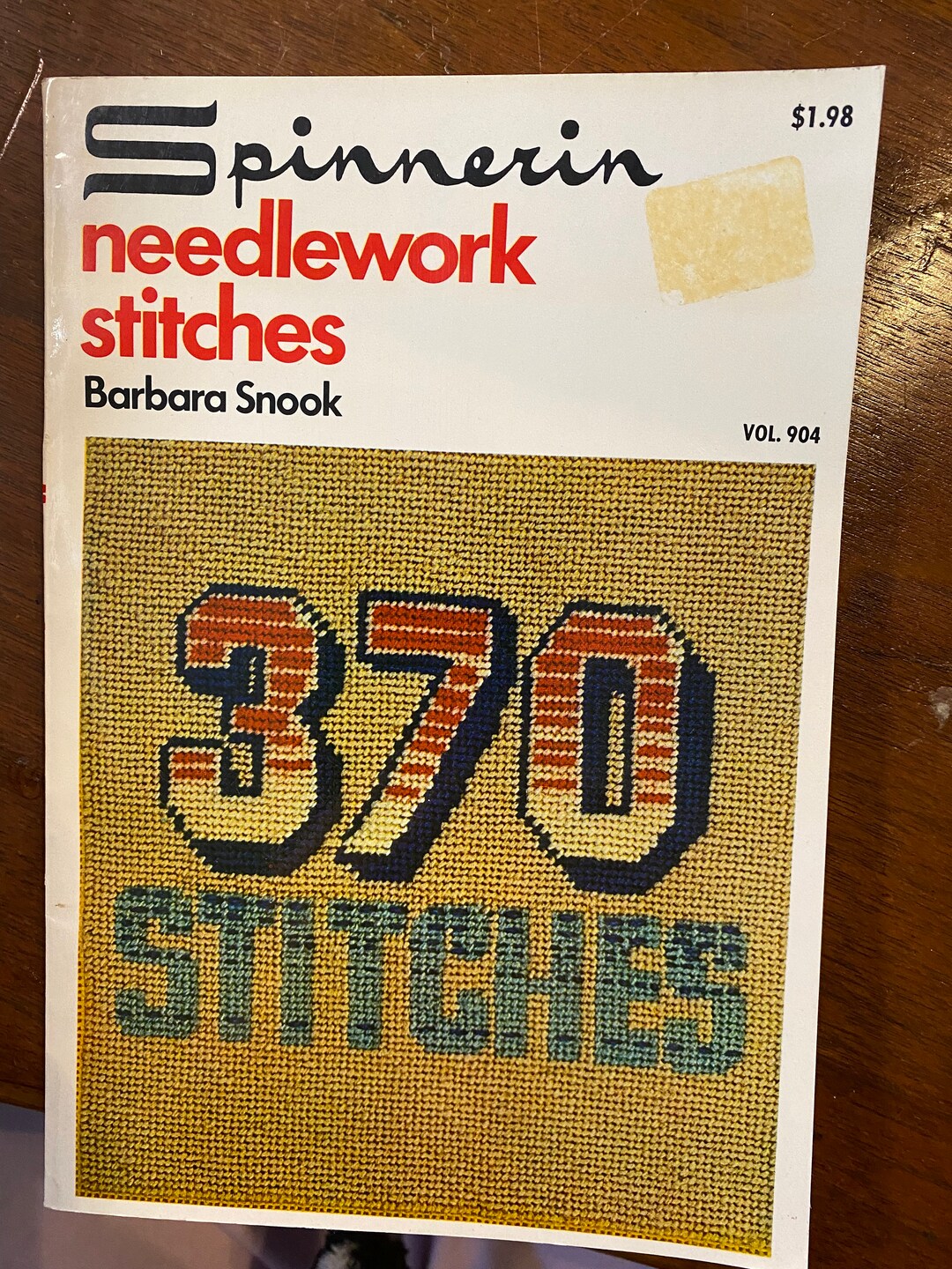 Spinnerin Needlework Stitches - Barbara Snook - 1973 - Needlepoint ...