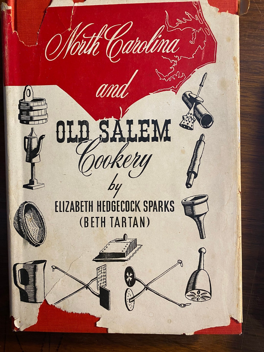 North Carolina and Old Salem Cookery Cookbook - Elizabeth Sparks - 1955 ...