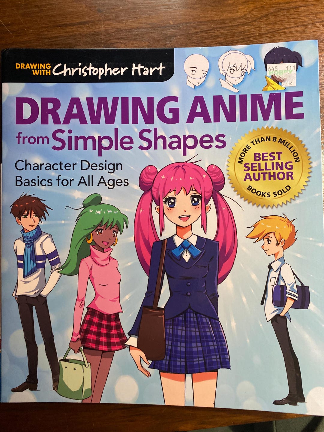 Drawing Anime From Simple Shapes - Game Character - Cartoon ...