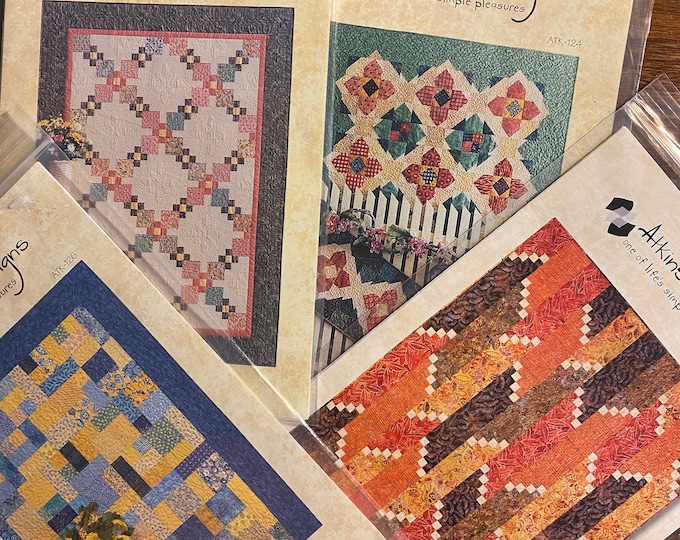 Choose Quilt Pattern, Atkinson Designs - Yellow Brick Road, Fire Escape ...