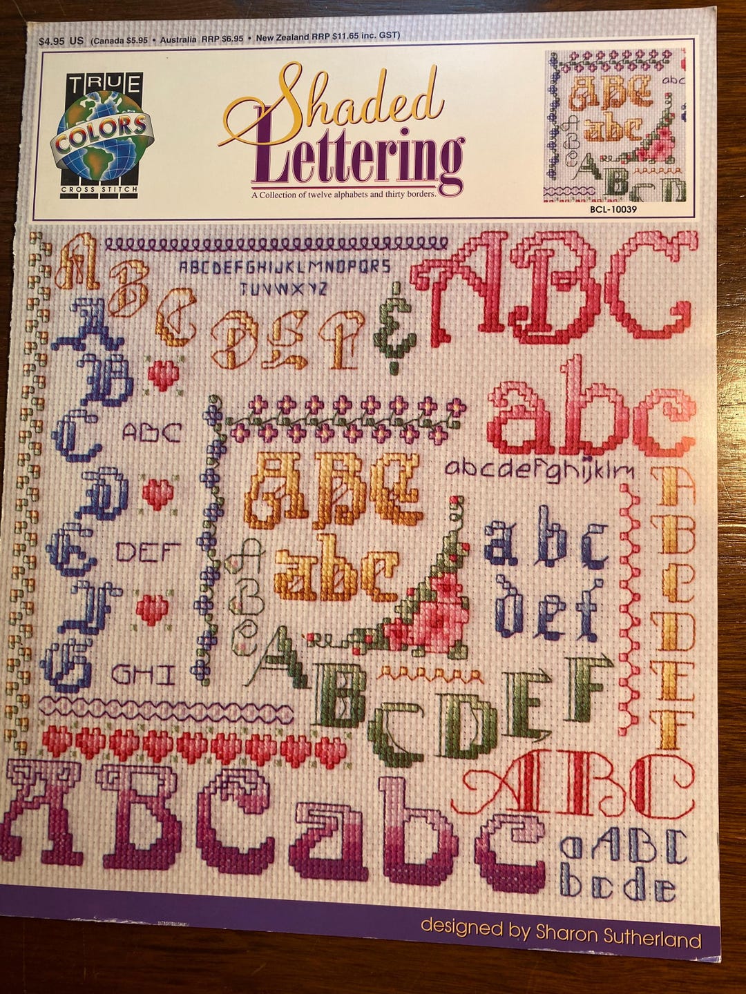 Shaded Lettering - Alphabets Designs / Stitches for Needlepoint, Cross ...