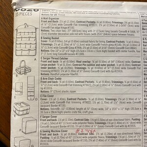 Shoe Caddy, Appliance Cover Etc PATTERN - Simplicity 8826 - Home ...