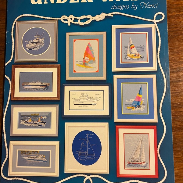 Needlepoint Ship - Etsy