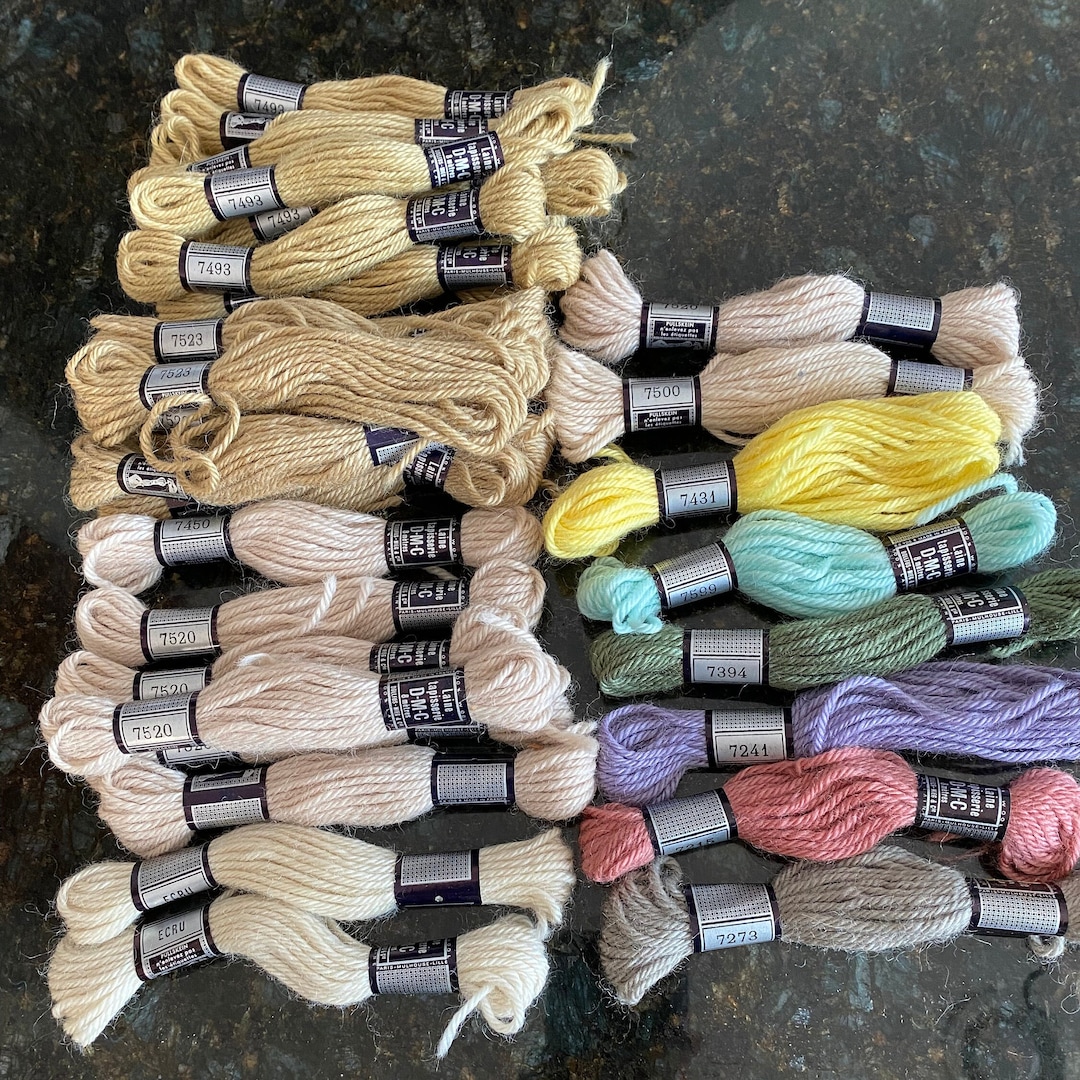 DMC Wool Tapestry / Needlepoint / Crewel Yarn - Choose Color - 8m ...