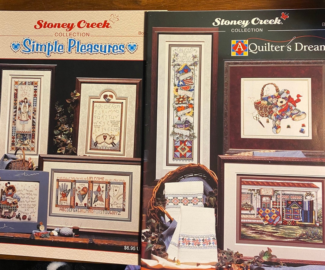 Pick: Quilter's Dream or Simple Pleasures - Stoney Creek - Counted ...