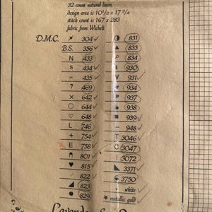 Angel of Hope Chart and Started Piece Lavender & Lace Victorian Designs ...