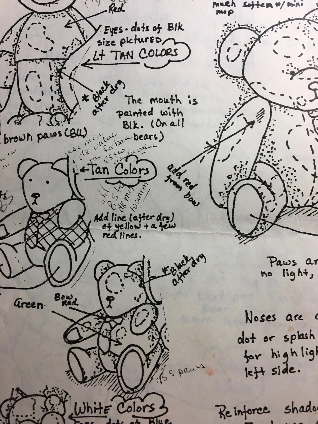 Love Them Teddies / Various Teddy Bears Wood Art Painting Technique How ...