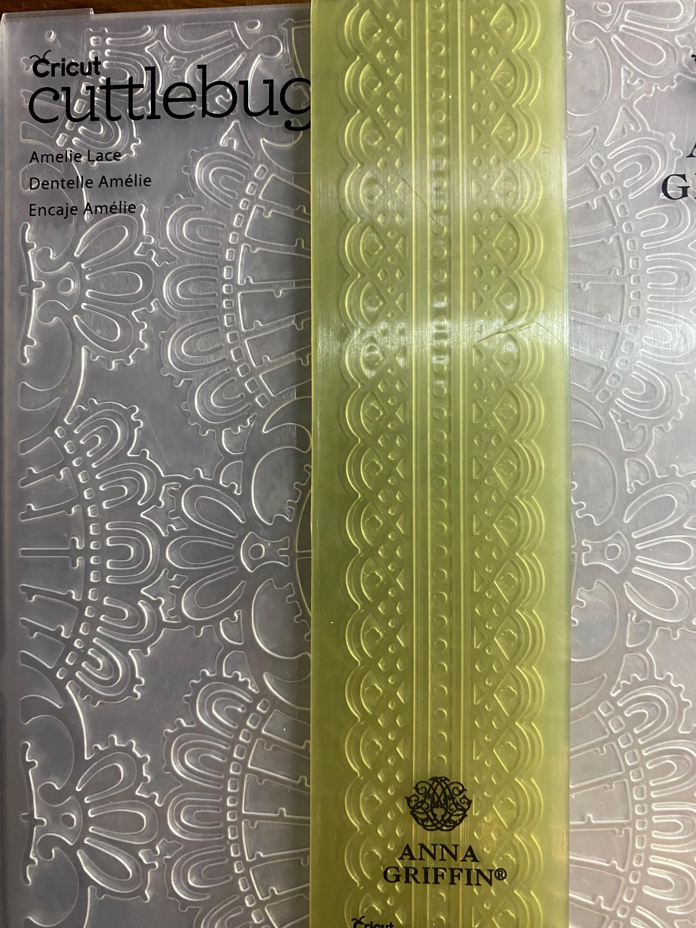 Anna Griffin Circuit Cuttlebug Embossing Folder Lace Pick: Amelie ...